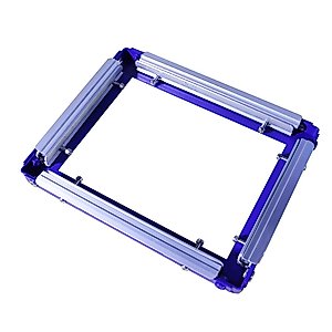 TECHTONGDA 16x20 Inch Screen Frame Mesh Silk Screen Printing Mesh Stretching Frame Glue Free Stretch Screen Frame