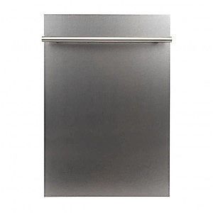 ZLINE 18 in. Top Control Dishwasher in Oil-Rubbed Bronze with Stainless Steel Tub and Traditional Style Handle