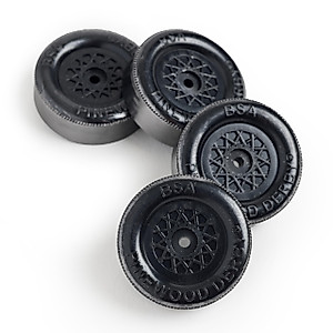 Pinewood Pro Official Derby Ultra-Lite Graphite Coated Wheels