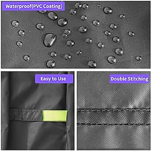 UCEDER Robotic Pool Cleaner Cover, Pool Cleaner Classic Caddy ,420D Waterproof Caddy Cover Compatible with All Dolphin Robotic Caddy