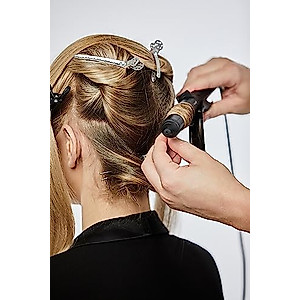 ghd Soft Curl Hair Curling Iron ― 1.25" Hair Curler, Professional Styling Tool with Safer-for-Hair Styling Tool Temperature, Perfect for Longer Hair or Voluminous Styles ― Black