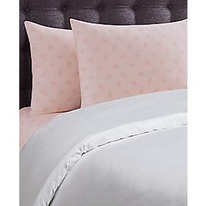 Juicy Couture – Microber Sheet Set | King Size Bed Sheets | 4 Piece Set Includes Fitted Sheet, Flat Sheet and 2 Pillowcases | Deep Pockets, Wrinkle Resistant and Anti Pilling