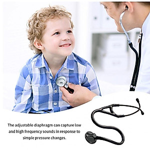 Single Head Stethoscope Professional Doctors Nurses Cardiology EMT Vet Health Care,Stethoscope