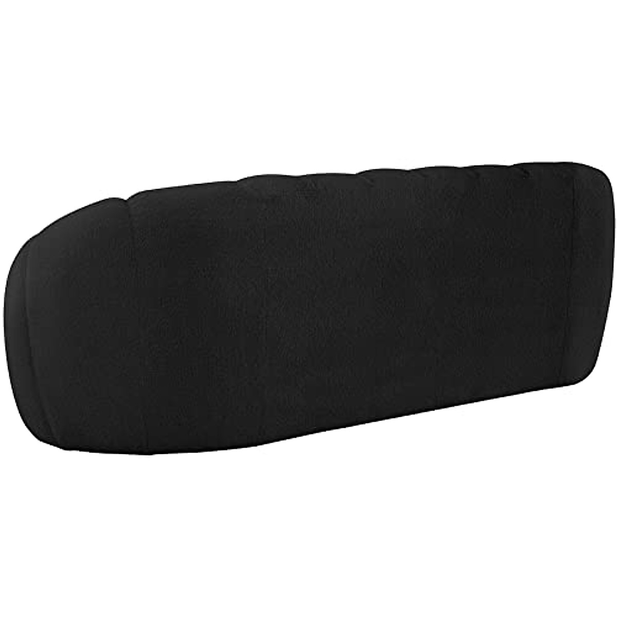 Meridian Furniture 644Black-S Elijah Collection Modern | Contemporary Boucle Fabric Upholstered Sofa, Black, 93.5" W x 34" D x 31" H