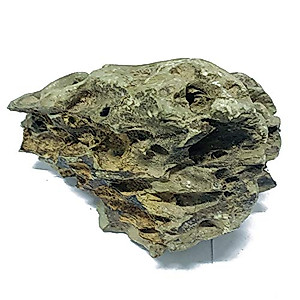 ZYYRT Natural Stone Aquarium Decoration 4.4 lb Dragon Stone Rock Mixed Sizes for Micro Landscape Fish Tank Decor