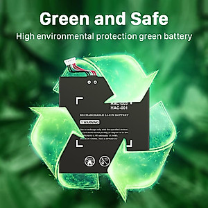 HAC-003 Battery, Upgraded 4800mAh Replacement Battery for Nintendo Switch 2017 Game Console HAC-001 HAC-A-BPHAT-C0 HAC-S-JP Internal Battery