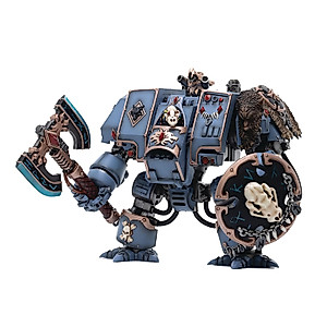 HUAXI DARK SOURCE(HAINAN)TECH JoyToy Warhammer 40k: Space Wolves Venerable Dreadnought Hvor 1:18 Scale Figure