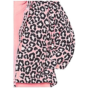 The Children's Place,And Toddler Heavy 3 in 1 Winter Jacket,Wind-resistant Water-resistant Shell,Fleece Inner,Cheetah Three Color_Strawberry Cream | STRAWBERRY CREAM,18-24 Monts