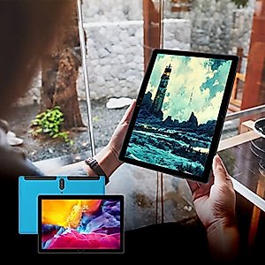 Tablet Computer 10.1 Inch HD Tablet, 8-core IPS, High-Definition Screen, WiFi, Bluetooth, Android Voice Call, Game Tablet, Support SIM Communication Function, Portable Pocket PC