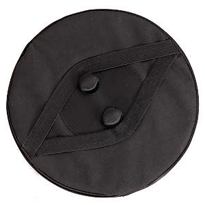 Outward Gear Thick Seat Cushion for Telescopic Stools, Collapsible Stool Chair Pads with Thickened Memory Foam, Fits All Round Retractable Folding Stools (Cushion Only)