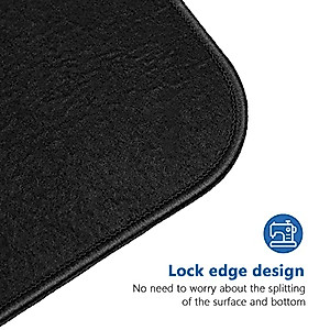 HBGOTL Urinal Mats for Men Bathroom (12 Pieces) | Urinal Pads | Urinal Floor Mats Under Urinal | Anti-Slip | Super Absorbent | Long Lasting | Black | Rectangular Shape