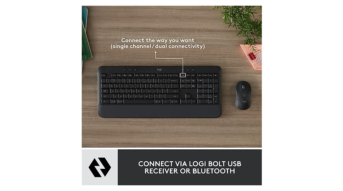 Logitech MK650 Combo | Secure Wireless Keyboard & Mouse