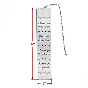 Jzxwan Happy 68th Birthday Gifts for Women Men, 68 Year Old Birthday Bookmark Gift for Him Her, Happy 68 Yr Bday Book Mark for Female Male, 1956 Bd Present, 68 th Birthday Card Decoration