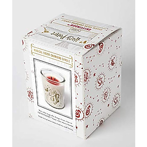 Harry Potter Color Changing Gryffindor Candle, Large 10 oz - Wax Turns from White to Red When Lit - Soy Wax, Unscented - Great Gift for Harry Potter Fans