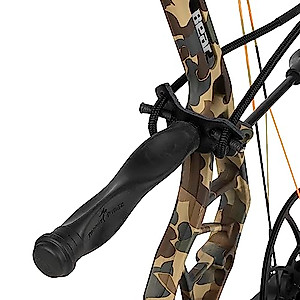 Bear Archery Legit Compound Bow, Right Hand, 14"-30" Draw Length, 10-70 lbs Draw Weight, Fred Bear