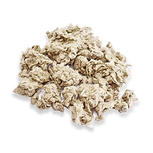 Chesio Ceramic Fire Log Set - 10 Piece Indoor Fireplace Logs - Complete with Rockwool Glowing Embers