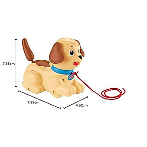 Fisher-Price Toddler Toy Lil’ Snoopy Pull-Along Puppy Dog, Walking Activity for Developmental Play Infants Ages 1+ Years