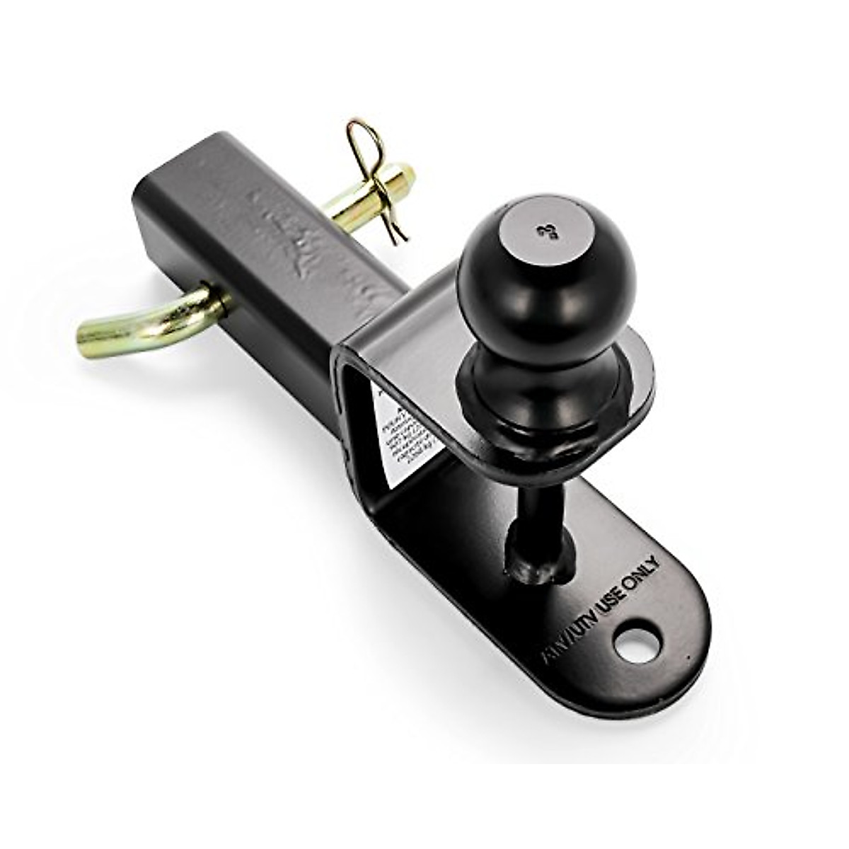 ATV/UTV Mount with Hitch Ball and Winch Strap Loop (2" Ball 2" Shank) (66025)