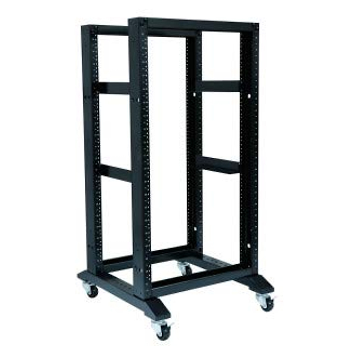 RAISING ELECTRONICS 20U 3FT 4 Post Open Frame 19inch Server/Audio Rackinch 16inch Deep