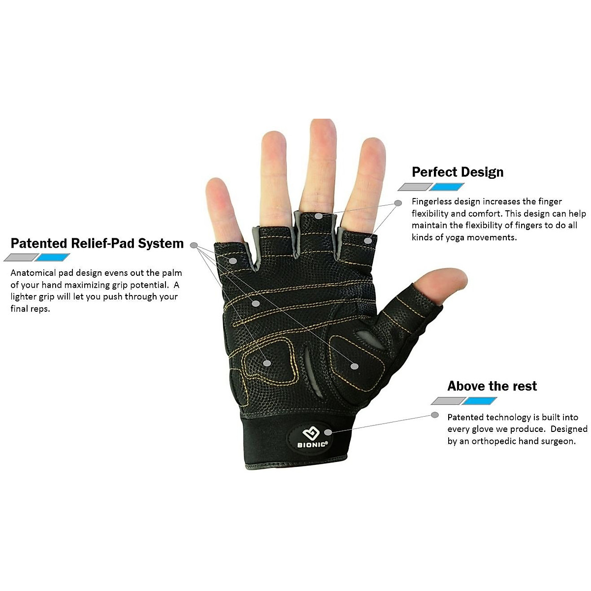 Women's Beastmode Half Finger Fitness Gloves (Small)