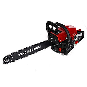 62CC Gas Chainsaw 20 Inch Gas Power Chainsaw 2-Cycle Cordless Chainsaw 2600W Gasoline Powered Chain Saw with Funnel and Proportioning Pot for Tree Cutting Wood Farm Garden