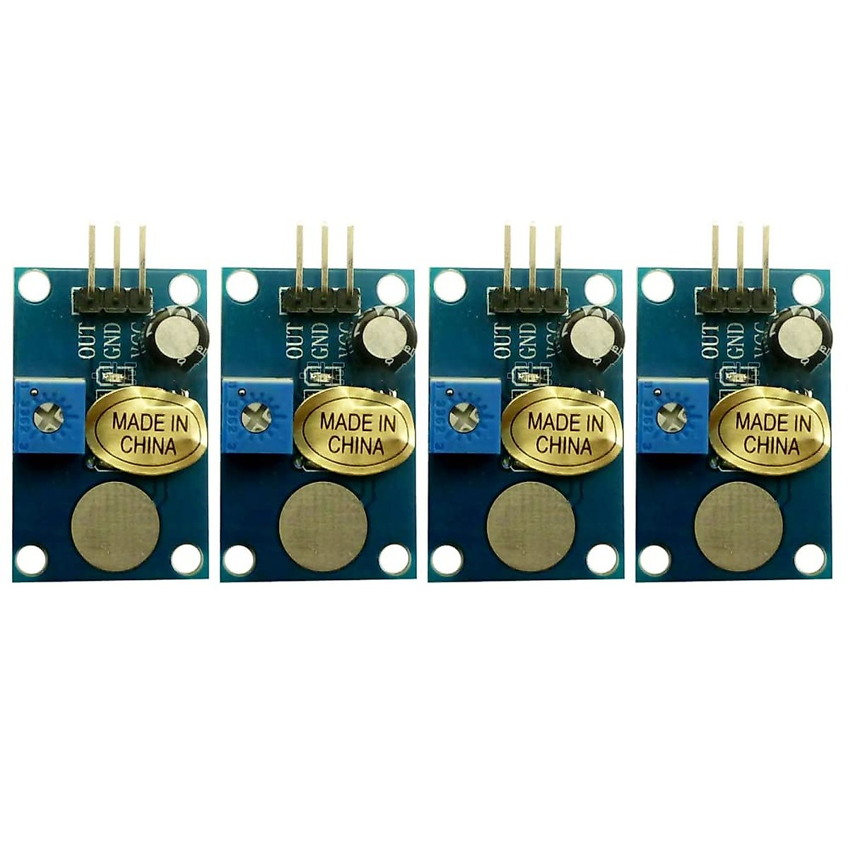 eletechsup DC 5V 12V Touch Switch Module 0-130s Delay Timer Button Board Relay (4)