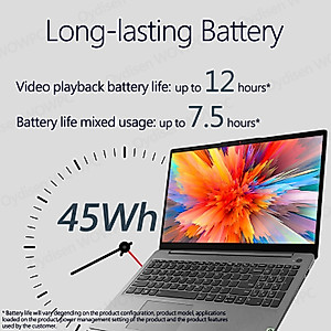 lenovo IdeaPad 3 15.6"" FHD Touchscreen Laptop, Intel Core i5-1135G7 Processor, 36GB RAM, 2TB SSD, Wi-Fi 6 & Bluetooth 5,Webcam Long Battery Life, Windows 11, Grey