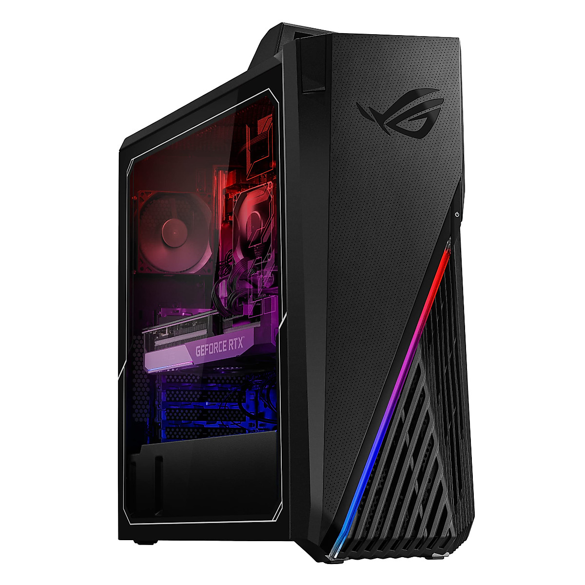 ASUS ROG Strix GA15DK Gaming Desktop PC, AMD Ryzen 7 5800X, GeForce RTX 3070, 16GB DDR4 RAM, 1TB SSD, Wi-Fi 5, Windows 10 Home, GA15DK-DS776,Black
