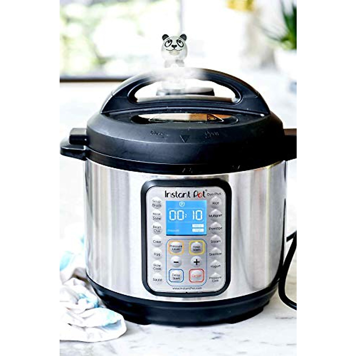 Pressure Release Diverter for Instant Pot, Sumille Silicone IP Steam Diverter Pressure Cookers Valve Accessory Compatible with Instapot Ultra, Smart, DUO, Duo Plus (Panda)