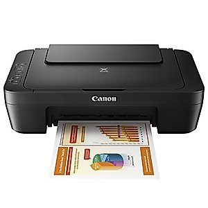 Canon MG Series PIXMA MG2525 Inkjet Photo Printer with Scanner/Copier, Black