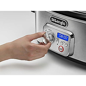De'Longhi Livenza Programmable Slow Cooker with Stovetop-Safe Pot