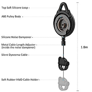 KIWI design USB Radiator Fans Accessories and VR Cable Management for Valve Index