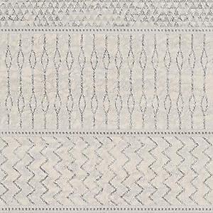 Artistic Weavers Hana Modern Moroccan Area Rug,7'10" x 10'3",Silver Grey