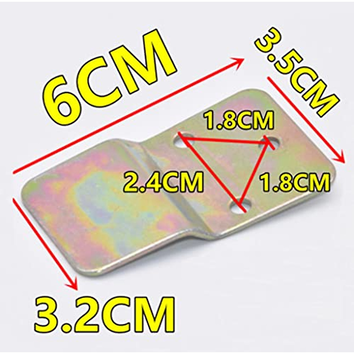 Wall Fan Mounting Bracket, Wall Mounting Fan Oscillating Supports Rack, Oscillation Fans Hidden Holder Bracket (1Pack)