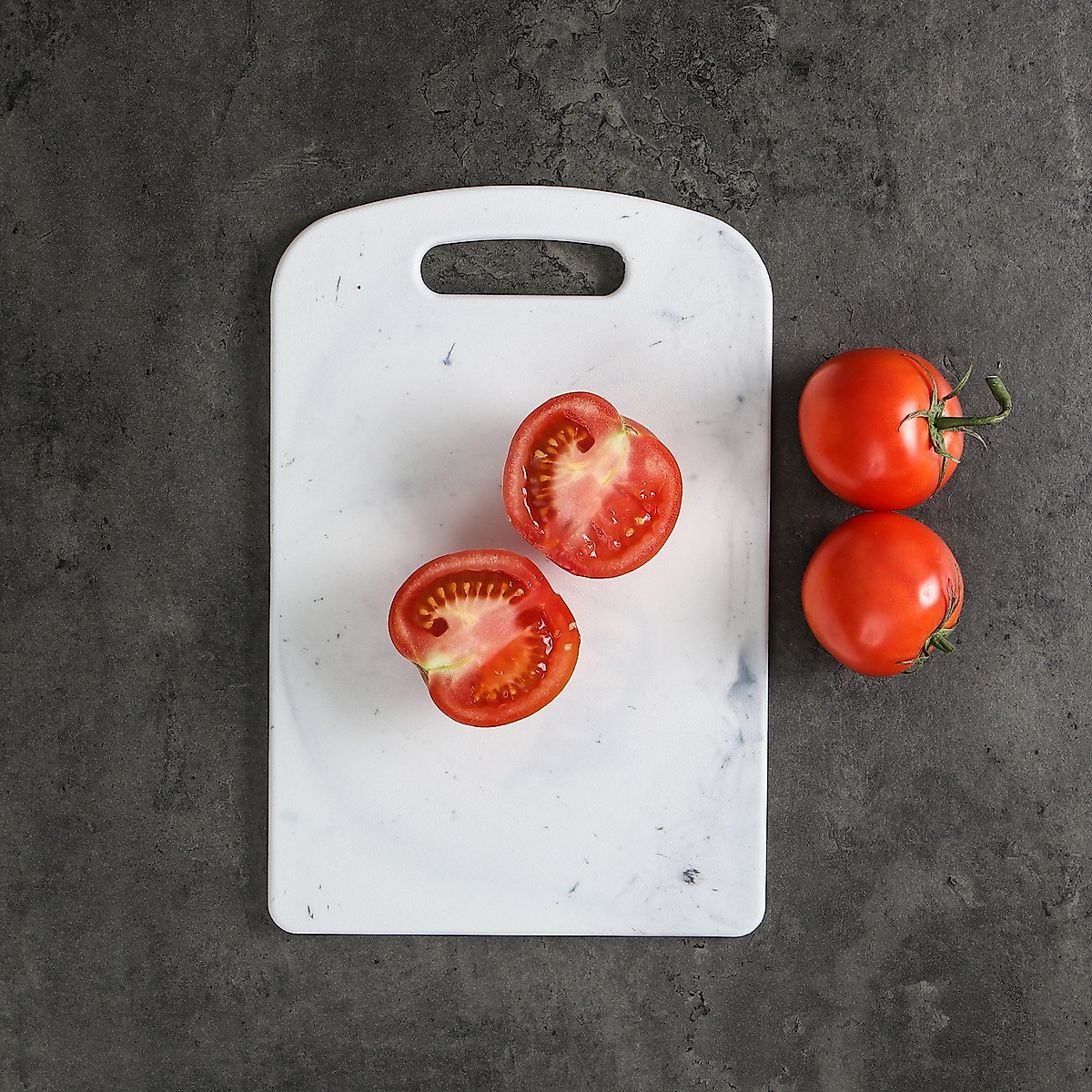 Dexas Cutting Board with Rounded Corners, 8.75 x 11 Inches, PolyMarble Color