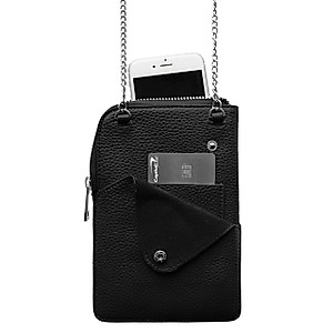 Littlearth womens NFL Seattle Seahawks Pebble Smart Crossbody Purse, Team Color, 7.25” x 5"