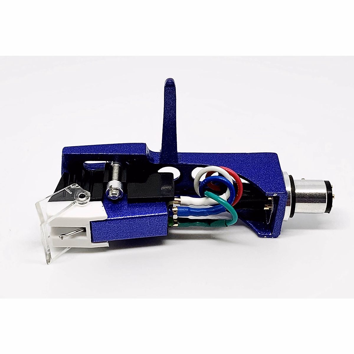 MagLite Blue Headshell with Cartridge, Stylus, and Mounting Bolts for Technics Turntables