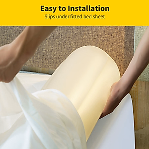 USHMA [2-Pack] Travel Bed Rails for Toddlers | Inflatable Bed Rails, Blow Up Bed Rails for Kids | Toddler Bed Guard Rail for Full, Queen, King Size Beds | Portable Bed Rail for Home, Hotel or Travel