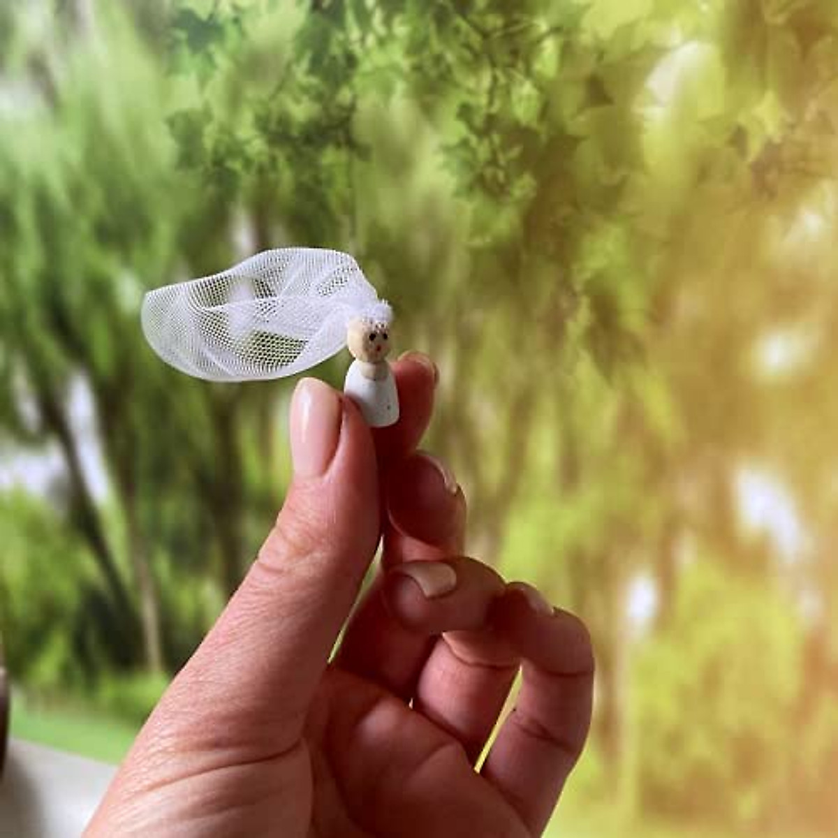 Airplane Wedding Cake Topper with Custom banner Mr. & Mrs. Cute unique honeymoon figurines at the helm of the plane