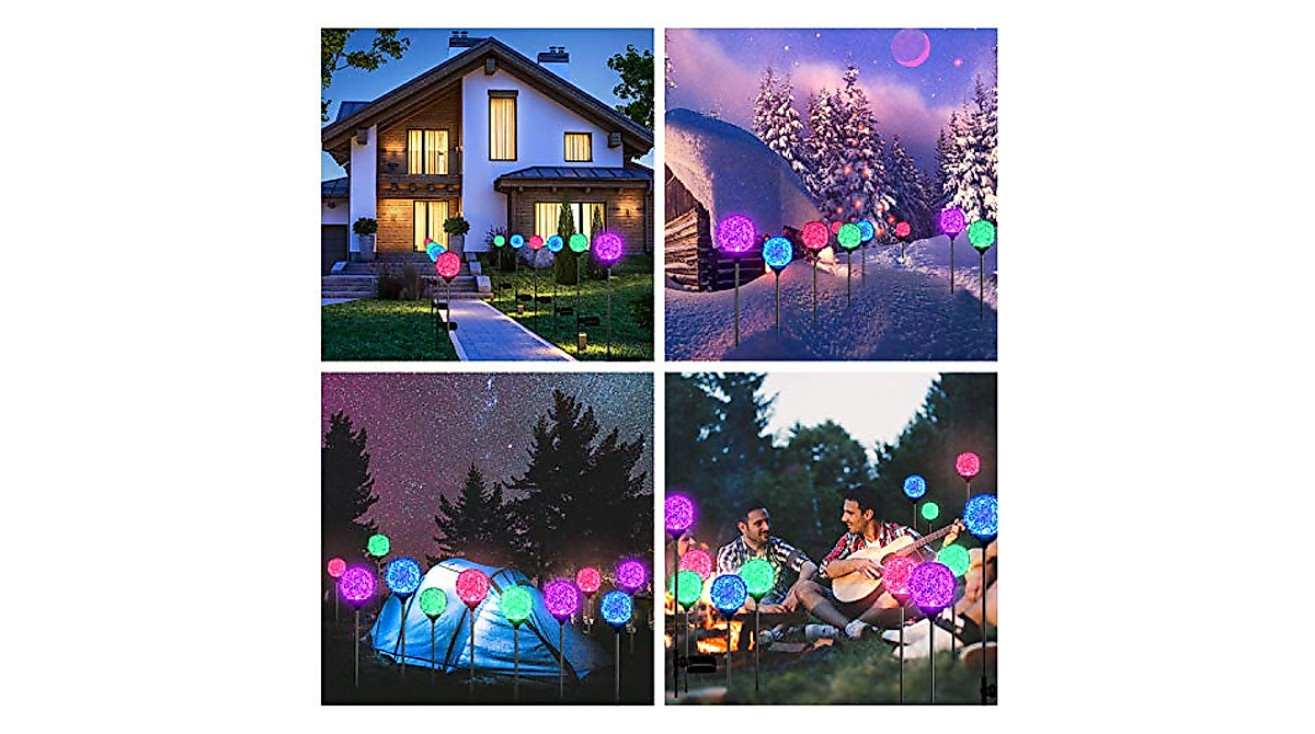 Upgrade Your Garden with Solar Color Changing Globe Lights