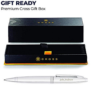 Dayspring Pens Cross Pen | Personalized Graduation Gift Pen - Cross Calais Ballpoint Pen with Grad Emblem on Clip. Engraved/Personalized with name or message in 1 day