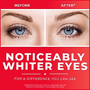 Clear Eyes Redness Relief Lubricant Redness Relief Eye Drops, 0.5 oz