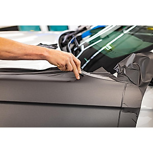 THE WRAP INSTITUTE - Design Lab Ninja Knife Vinyl Wrap/PPF Cutting Tool + 50-Pack of Design Lab Samurai/Ninja Knife Blades (Knife + Blades Combo Set) - Black