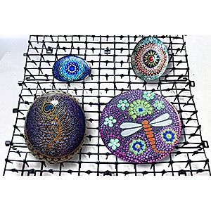 Art Drying Rack,Rock Drying Rack - Used for Drying Your Painted Rocks After Resin (7911 inch)