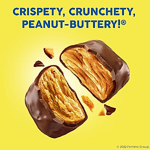 Butterfinger Unwrapped Minis, Bulk 12 Bags, Chocolatey, Peanut-Buttery, Resealable Bag, 8 oz Each