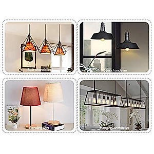 LED Edison Bulb,Antique 40W Vintage Bulb,E26 Non Dimmable Led Bulb 450 Lumens 2700K, Warm White, Pack of 3