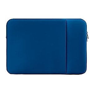 MicaYoung 11-11.6 Inch Laptop Sleeve Shockproof Case Padded Computer Protective Cover with Pocket Compatible with 11.6" MacBook Acer ASUS HP Stream Dell Samsung Chromebook Notebook, Navy Blue