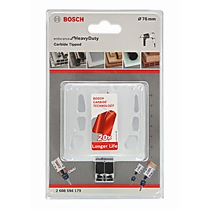 Bosch Professional 2608594176 Tungsten Carbide Hole Saw Endurance for Heavy Duty (Ø 68 mm, Drill Accessories)