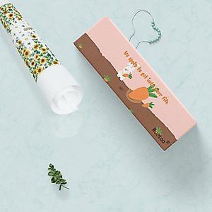 Runtoo Sunflower Wall Stickers Hanging Vines Floral Wall Art Decal for Kitchen Girls Bedroom Bathoom Kids Wall Decor