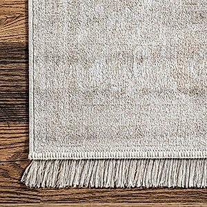 nuLOOM Elyse Vintage Floral Area Rug, 5' x 8', Ivory